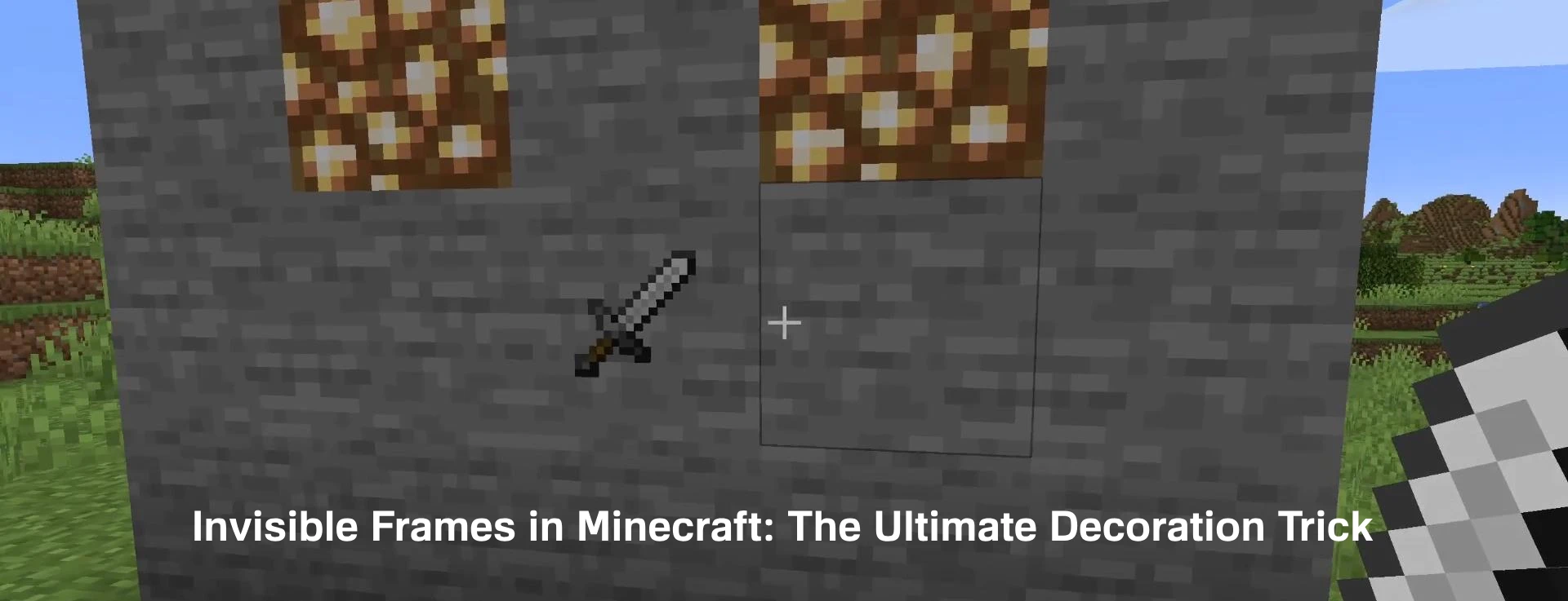Invisible Frames in Minecraft: The Ultimate Decoration Trick - Minecraft